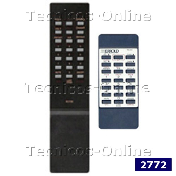 Tecnicos-Online- 2772 Control Remoto Jerrols RC700 TOCOM JERROLD ...