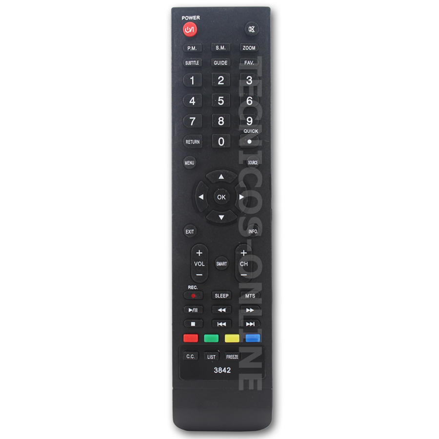 Tecnicos-Online- 3842 Control Remoto TV LED Hitachi Smart